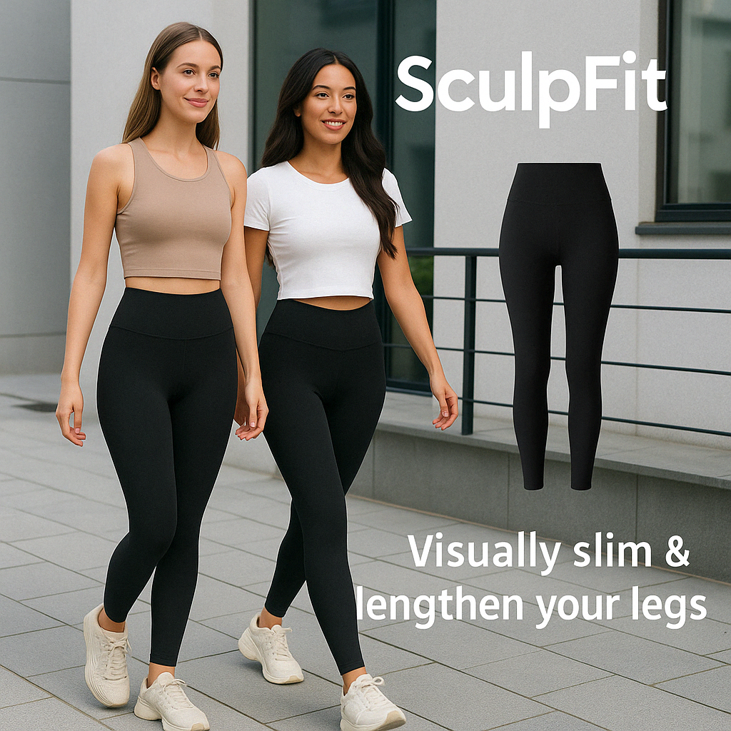 SculpFit™ | High-Waisted Tummy Control Leggings – Isaberry